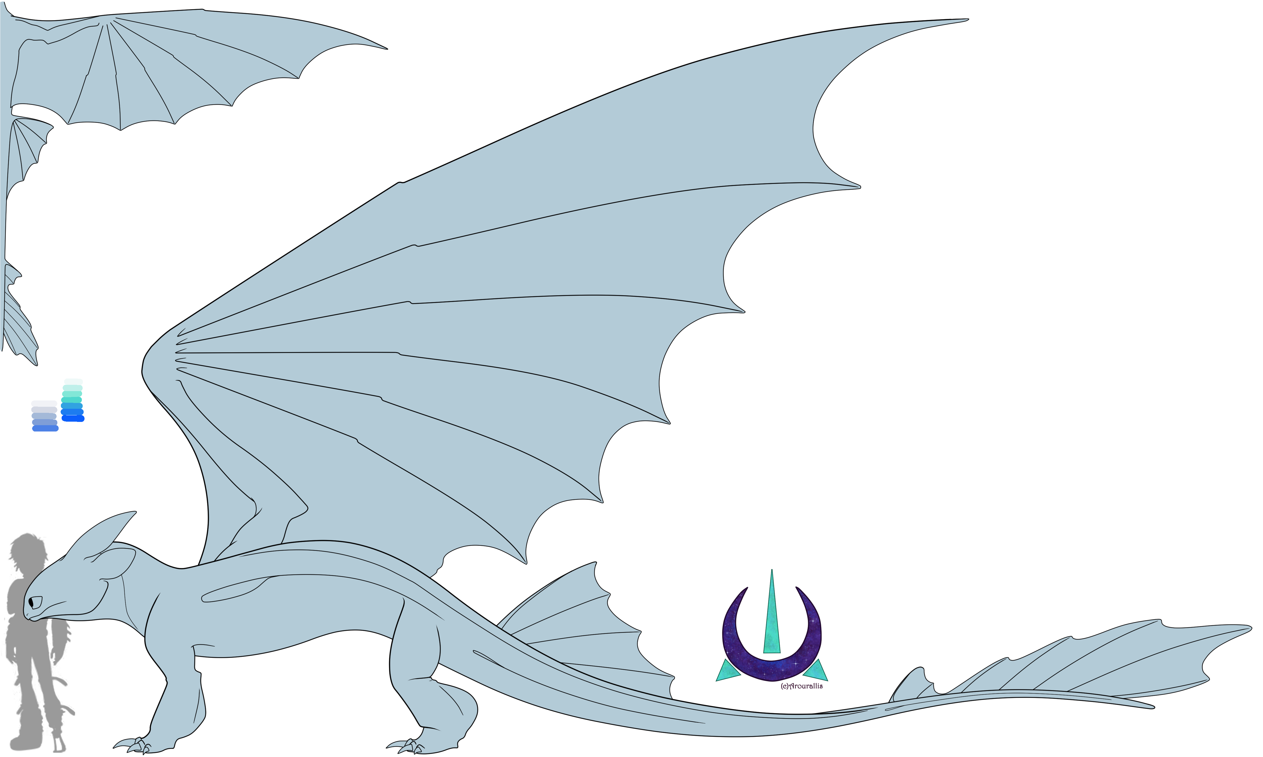 Light Fury- Base by arourallis on DeviantArt