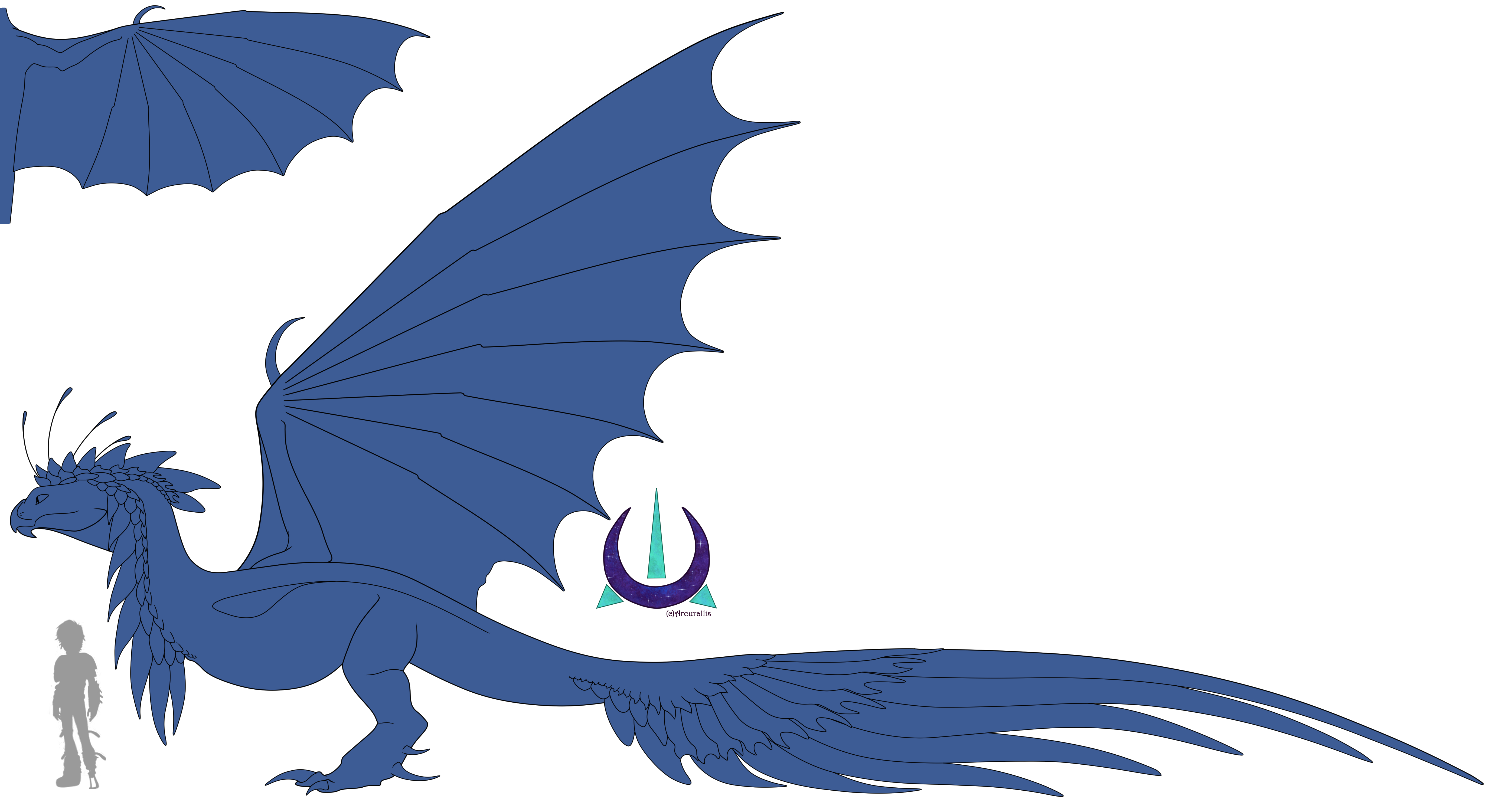 Plumed Skyshriek Base by arourallis on DeviantArt