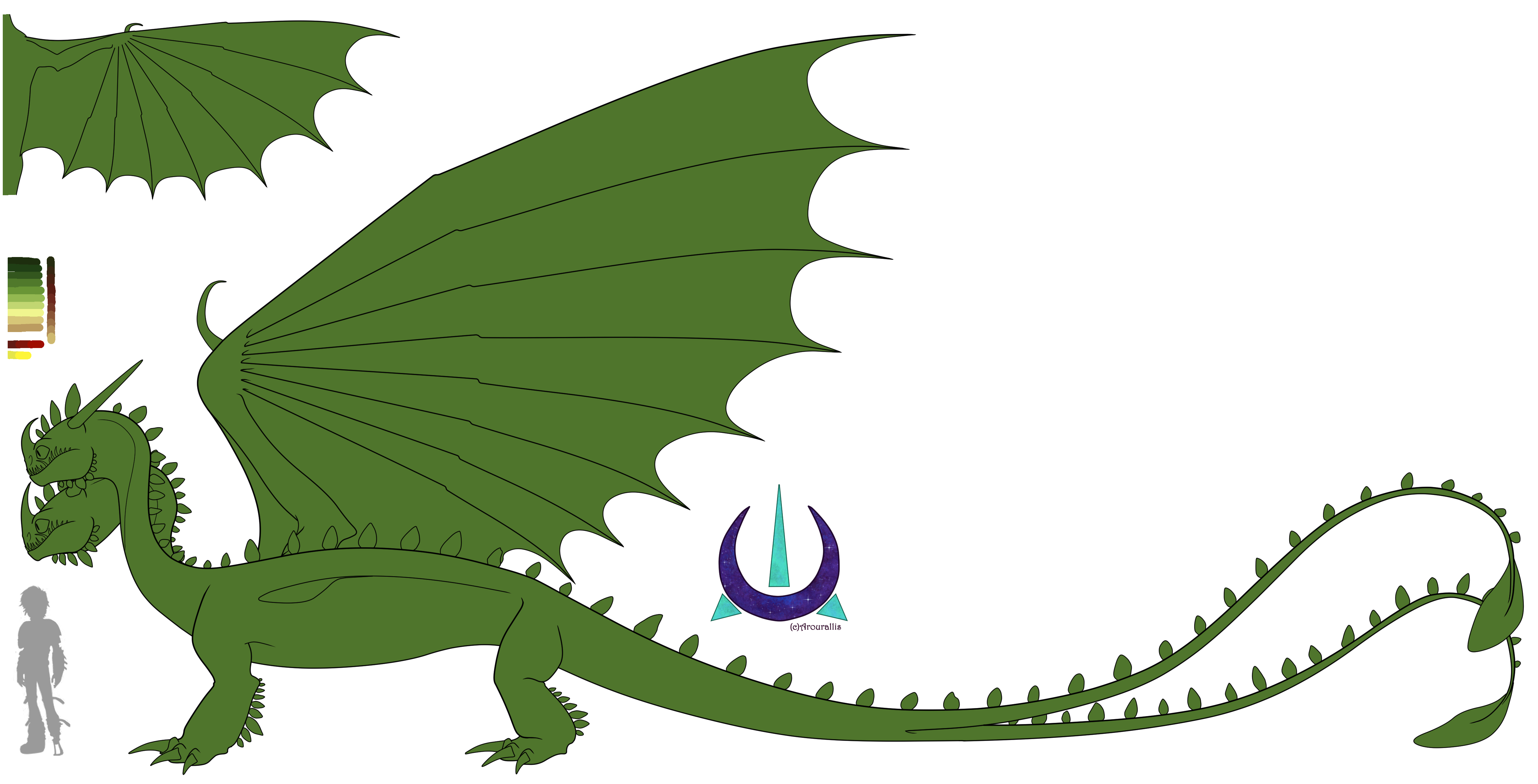 Zippleback Base by arourallis on DeviantArt