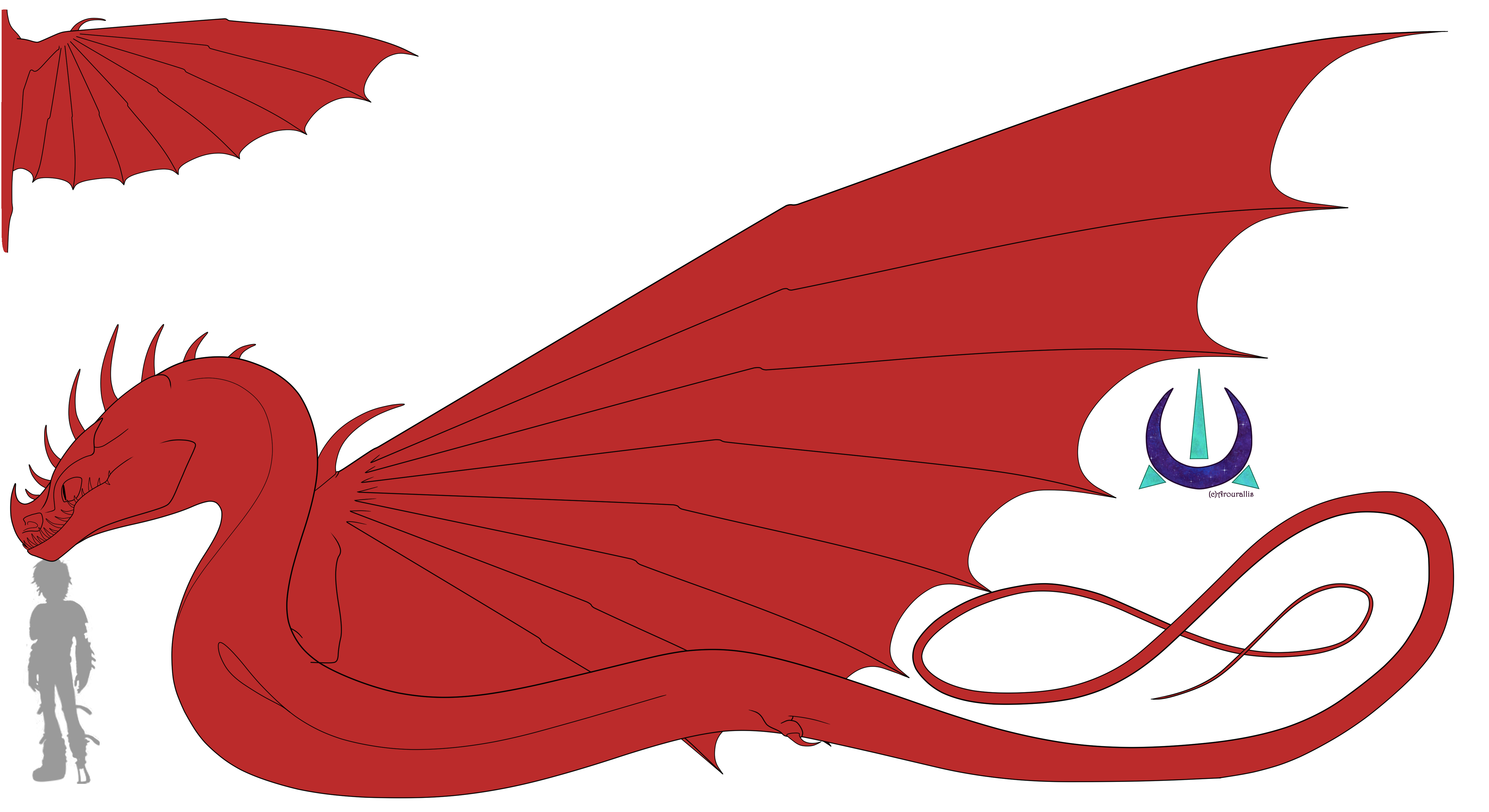 Slitherwing Base by arourallis on DeviantArt