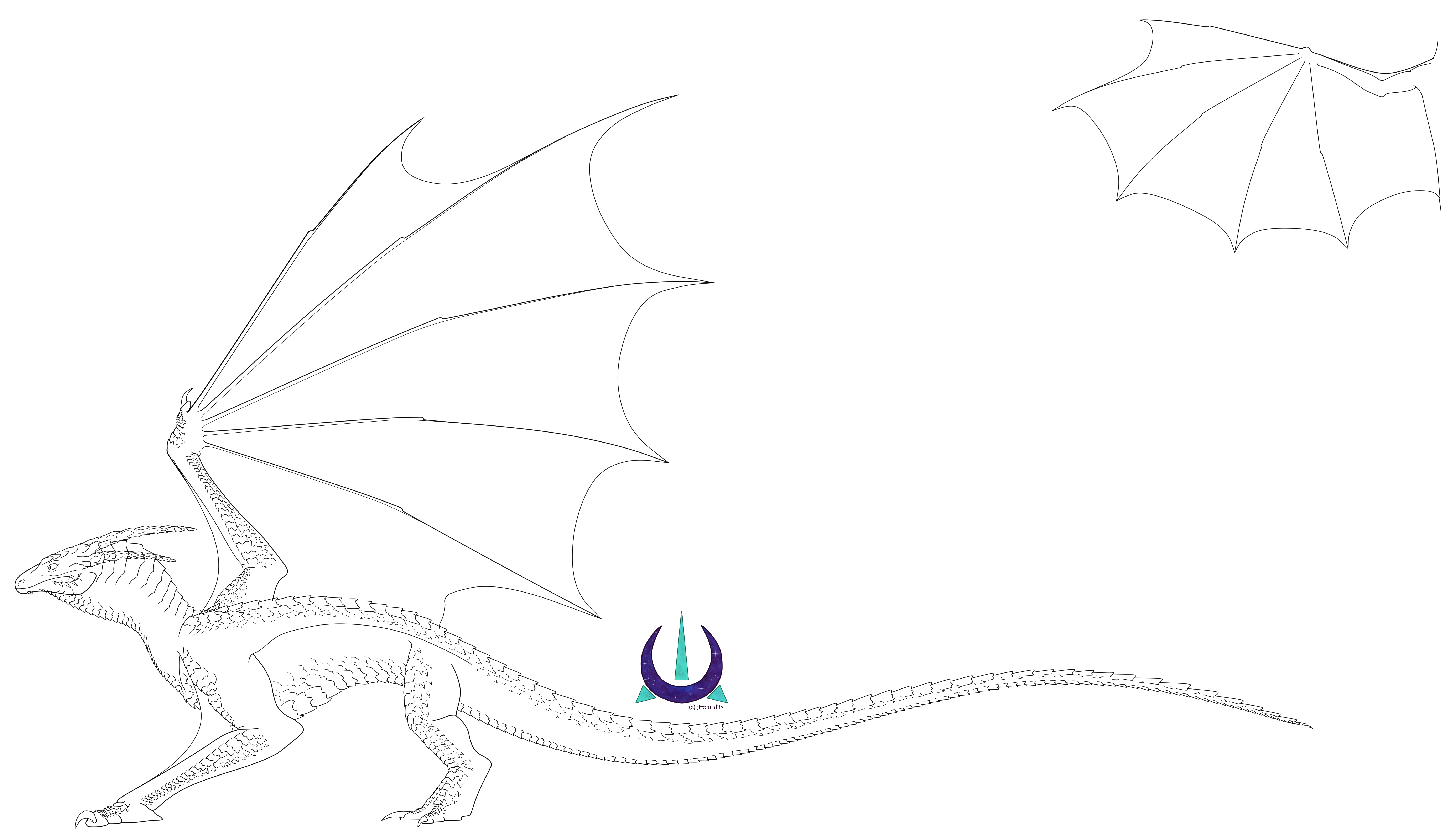 Modular GoT Dragon Base by arourallis on DeviantArt