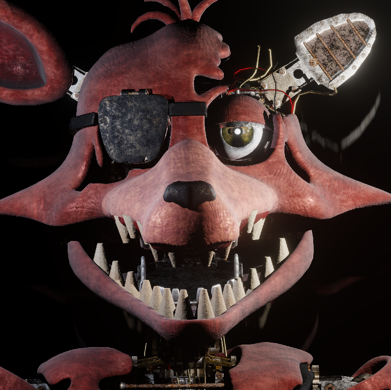 FOXY.EXE but animated by WHAT12331 on DeviantArt