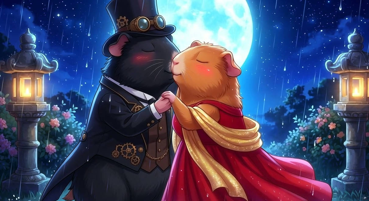 Honeymoon (animated) by LittleGuinea25 on DeviantArt