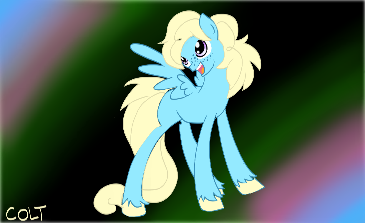 MLP COLT Just drawing by ArtisticDemonZ on DeviantArt