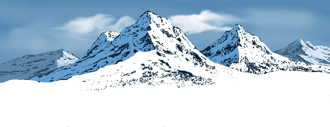 Snowy mountains by altugg on DeviantArt