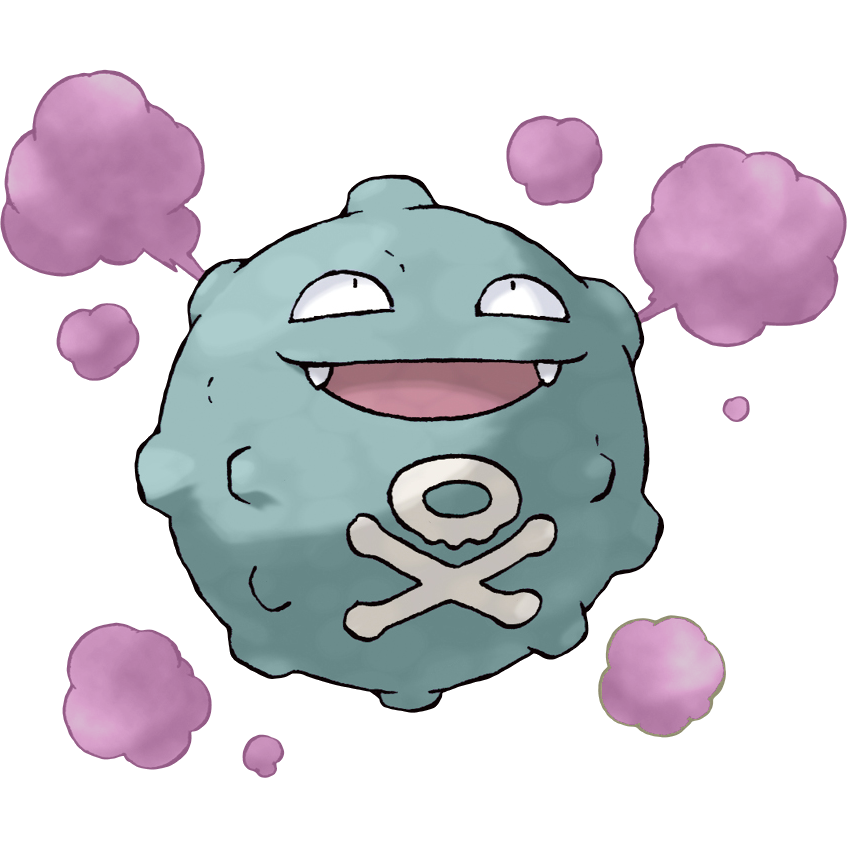 #109 Koffing by TonOfDirt726 on DeviantArt