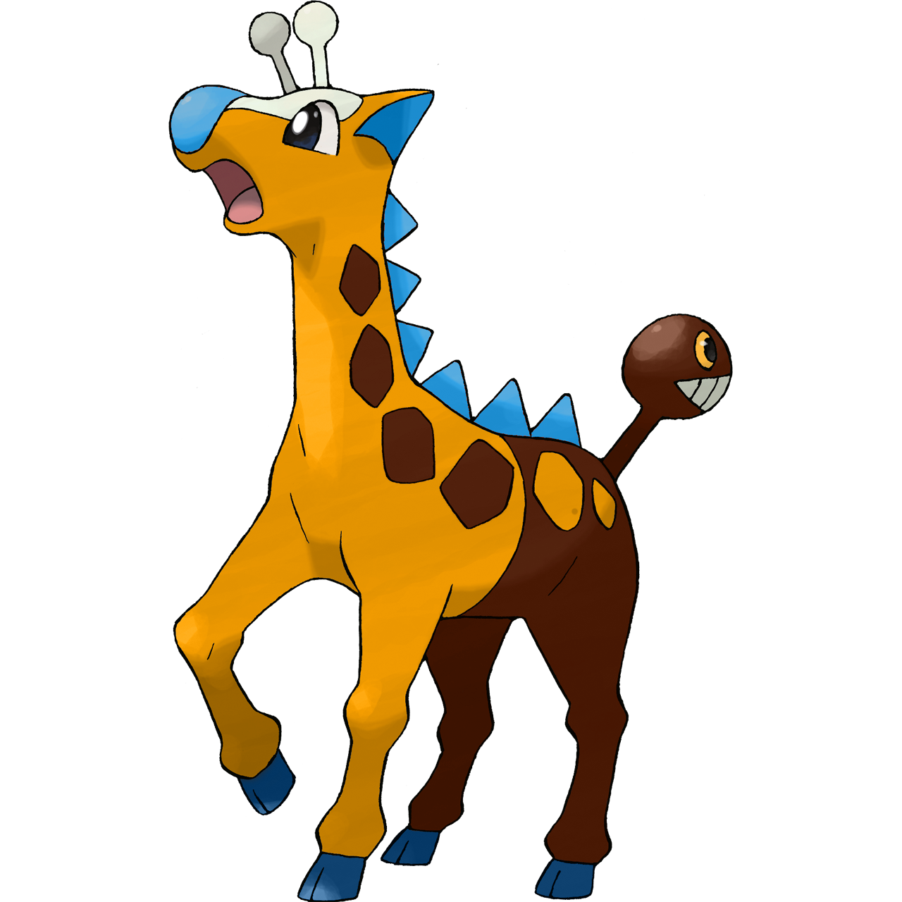 #203 Girafarig by TonOfDirt726 on DeviantArt