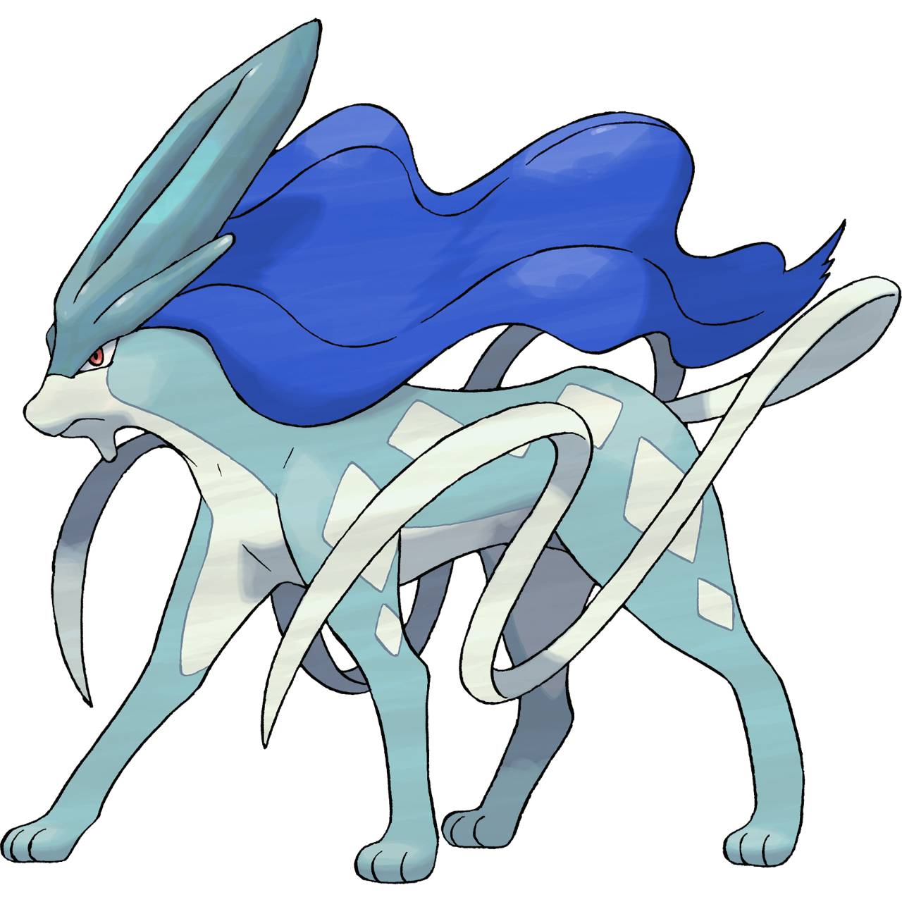 #245 Suicune by TonOfDirt726 on DeviantArt