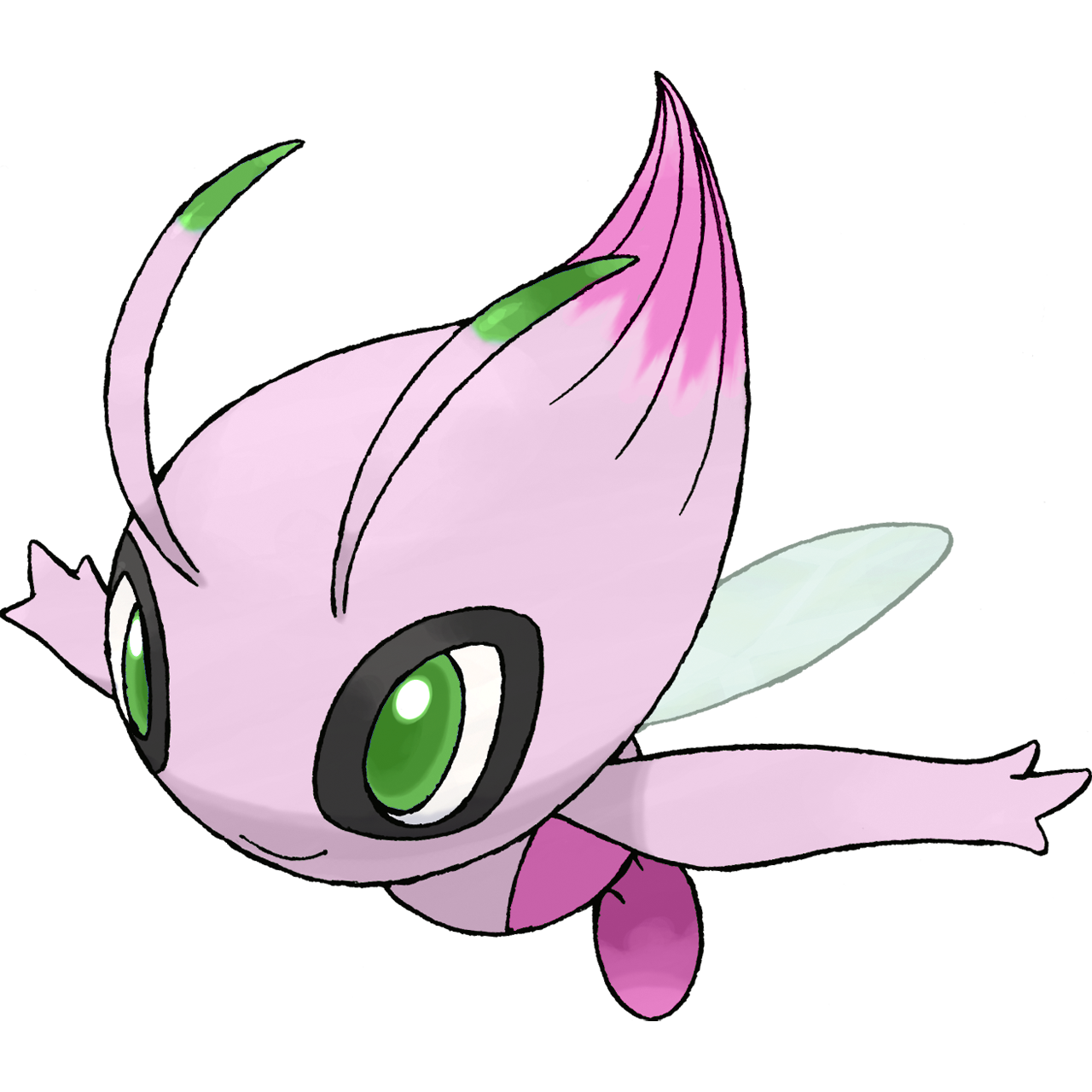 #251 Celebi by TonOfDirt726 on DeviantArt