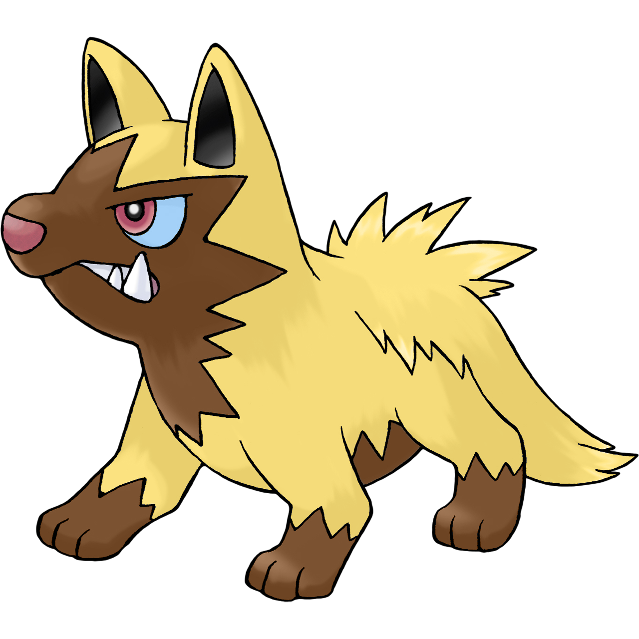 #261 Poochyena by TonOfDirt726 on DeviantArt