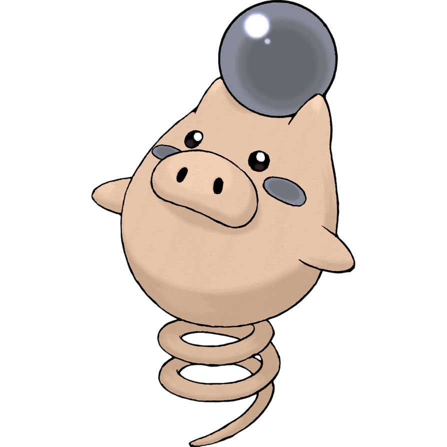 #325 Spoink by TonOfDirt726 on DeviantArt