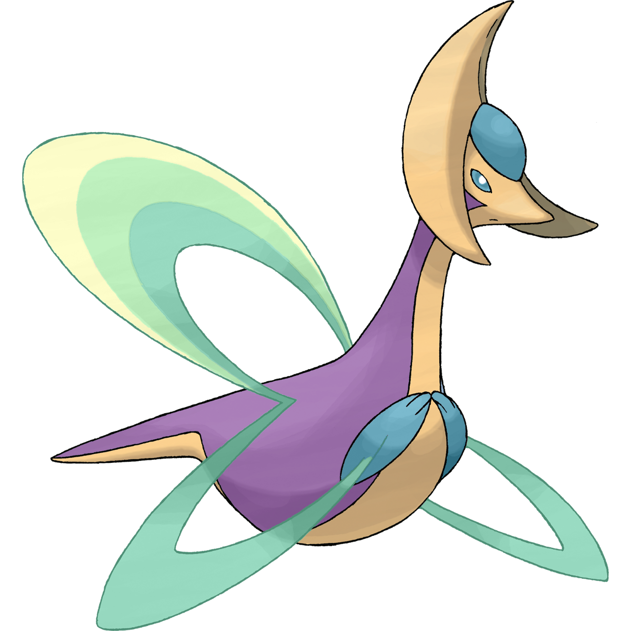 #488 Cresselia by TonOfDirt726 on DeviantArt