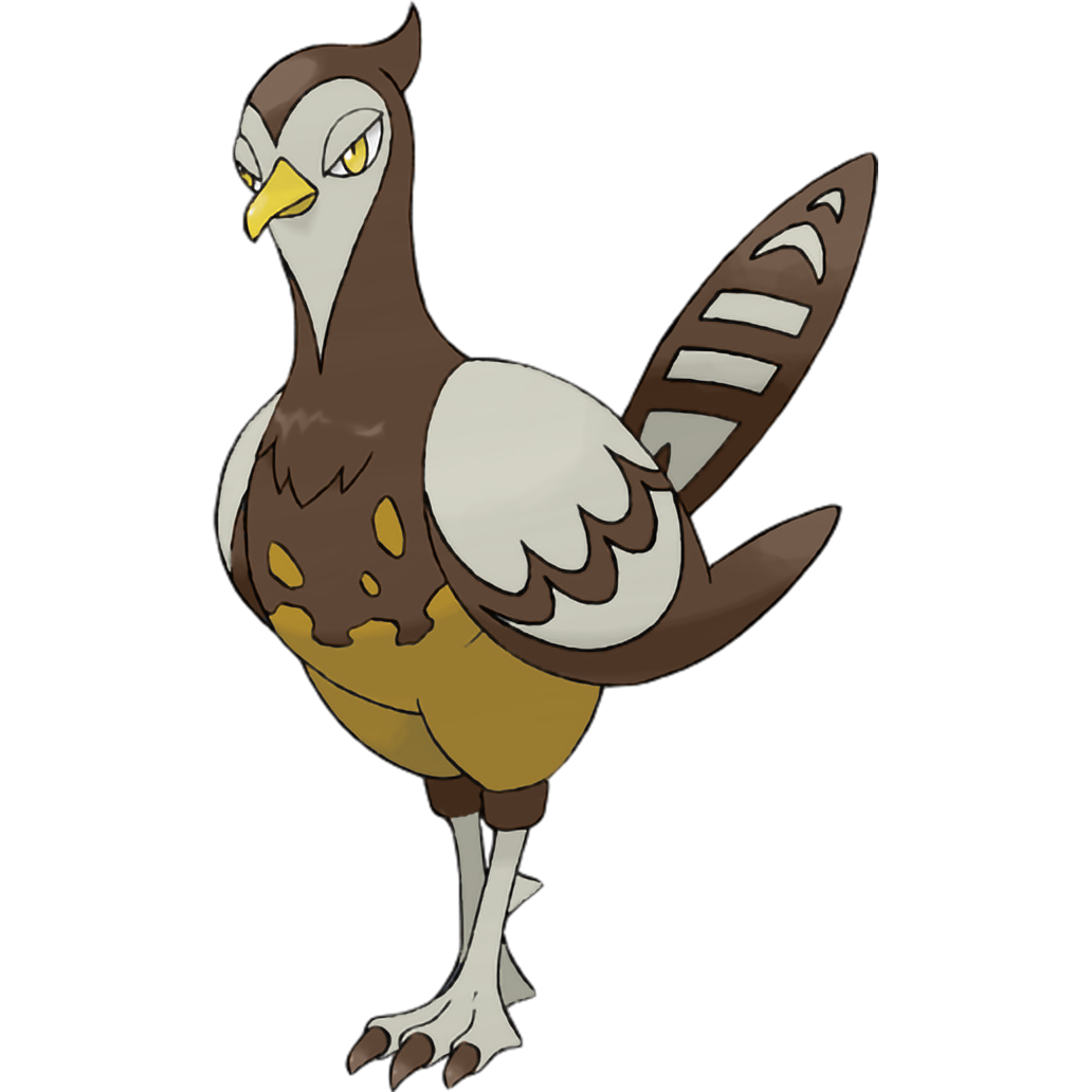 #521 Unfezant (Female) by TonOfDirt726 on DeviantArt