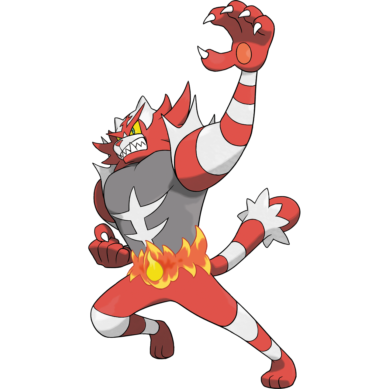 #727 Incineroar by TonOfDirt726 on DeviantArt