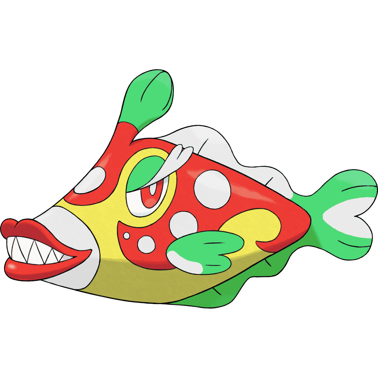 #779 Bruxish by TonOfDirt726 on DeviantArt