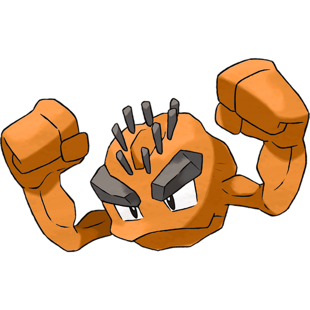 #074 Geodude by TonOfDirt726 on DeviantArt