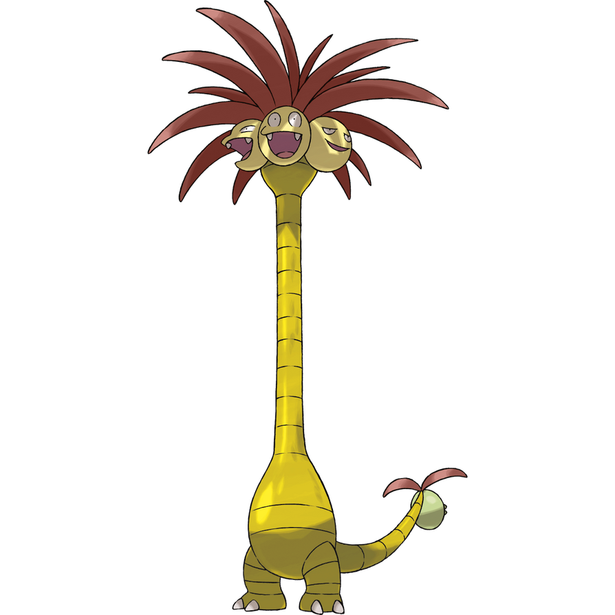 #103 Exeggutor by TonOfDirt726 on DeviantArt