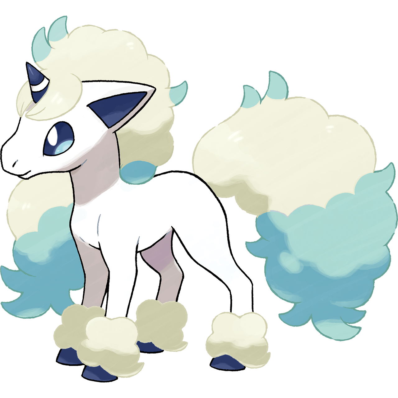 #077 Ponyta by TonOfDirt726 on DeviantArt