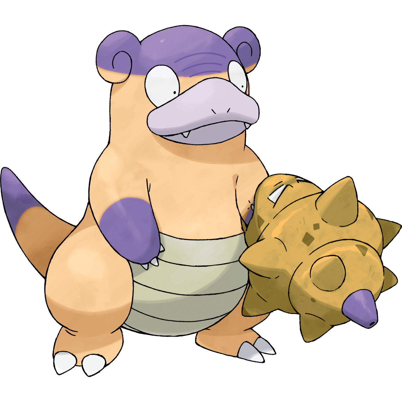 #080 Slowbro by TonOfDirt726 on DeviantArt