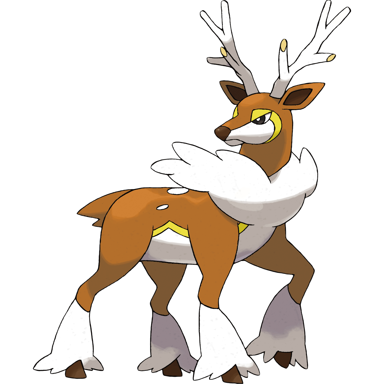 #586 Sawsbuck (Winter) by TonOfDirt726 on DeviantArt