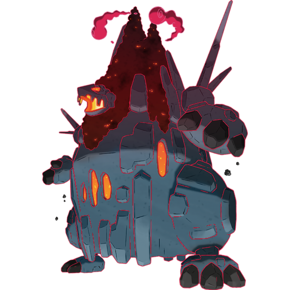 #839 Coalossal by TonOfDirt726 on DeviantArt