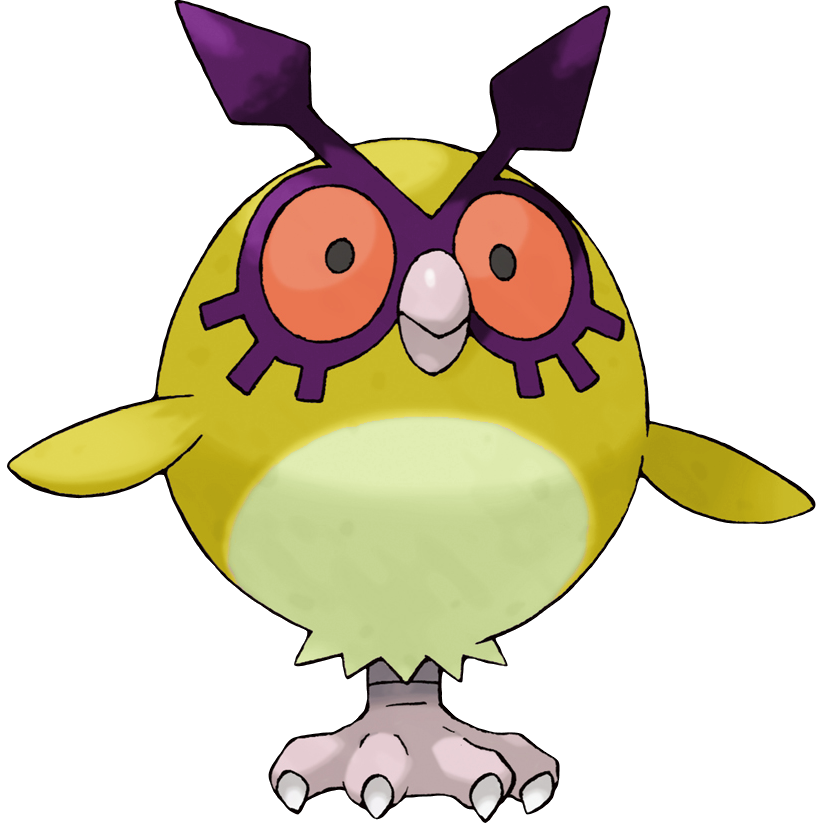 Shiny Hoothoot (Gen 2) by TonOfDirt726 on DeviantArt