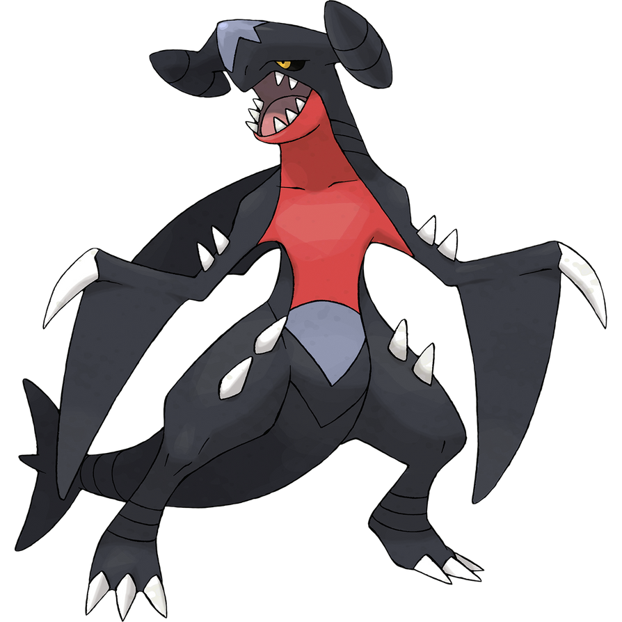 Black Garchomp by TonOfDirt726 on DeviantArt