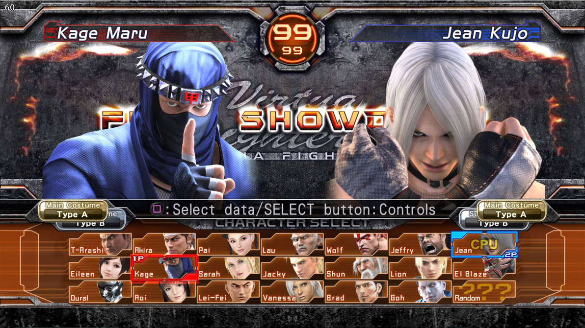 Updated Character Select Screen Renders by onistompa on DeviantArt