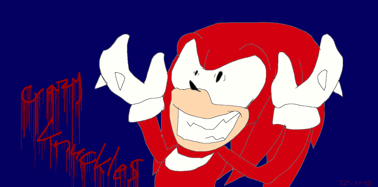 Crazy Knuckles ( Sonic X ) by SuperpowerMighty on DeviantArt