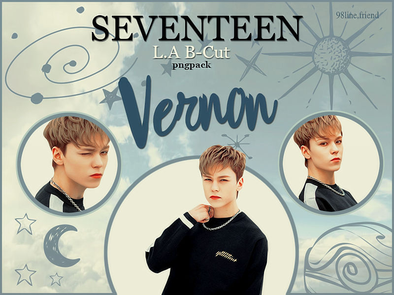 VERNON (SVT) PNG PACK: L.A. B-Cut pngpack by 98linefriend on DeviantArt