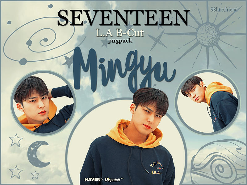 MINGYU (SVT) PNG PACK: L.A. B-Cut pngpack by 98linefriend on DeviantArt