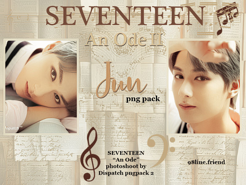 JUN (SVT) PNG PACK: AN ODE Dispatch Photosh.2 by 98linefriend on DeviantArt