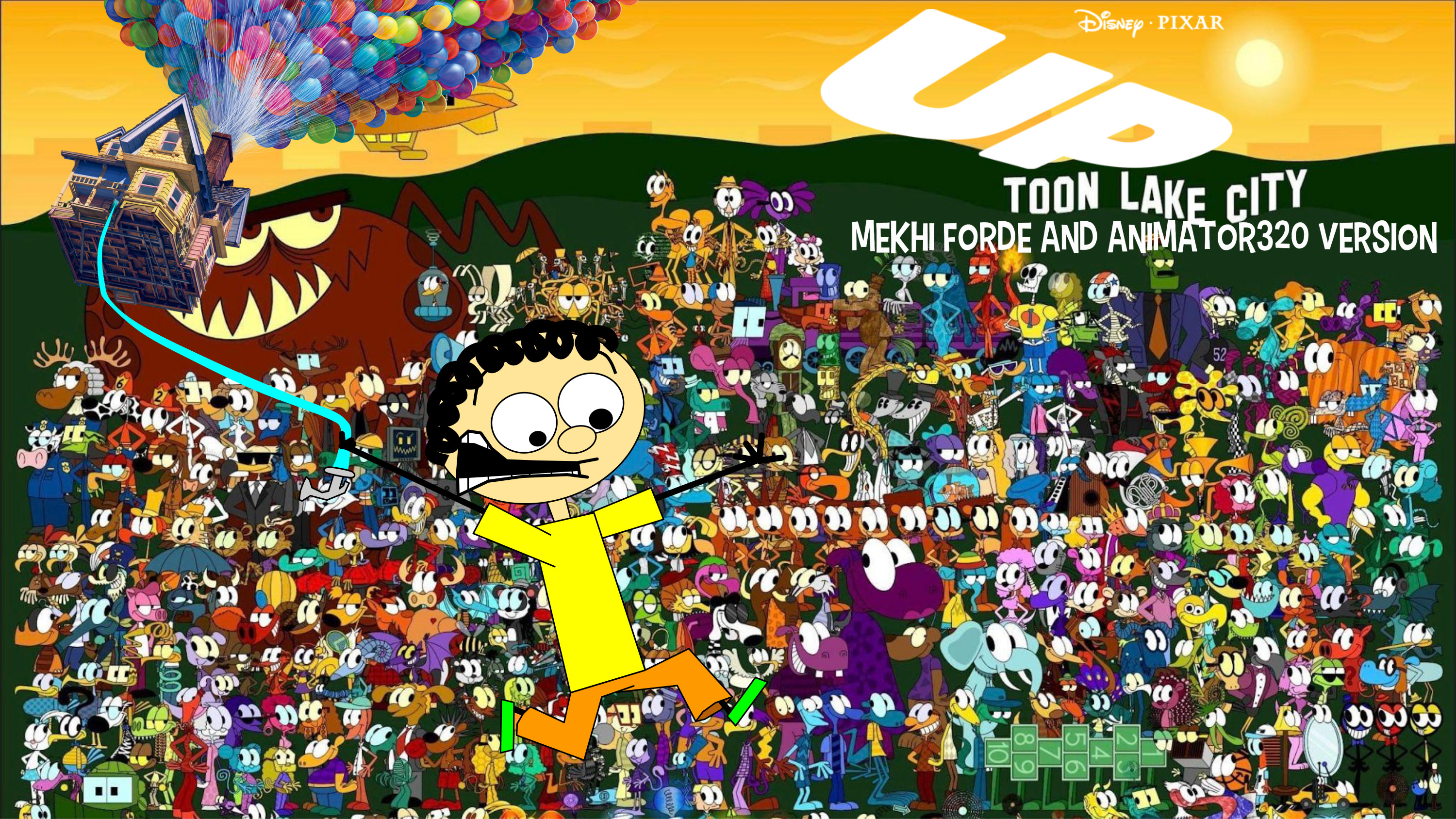 UP (Me and Animator320's version) My 100th Deviant by Mekhi3409 on ...