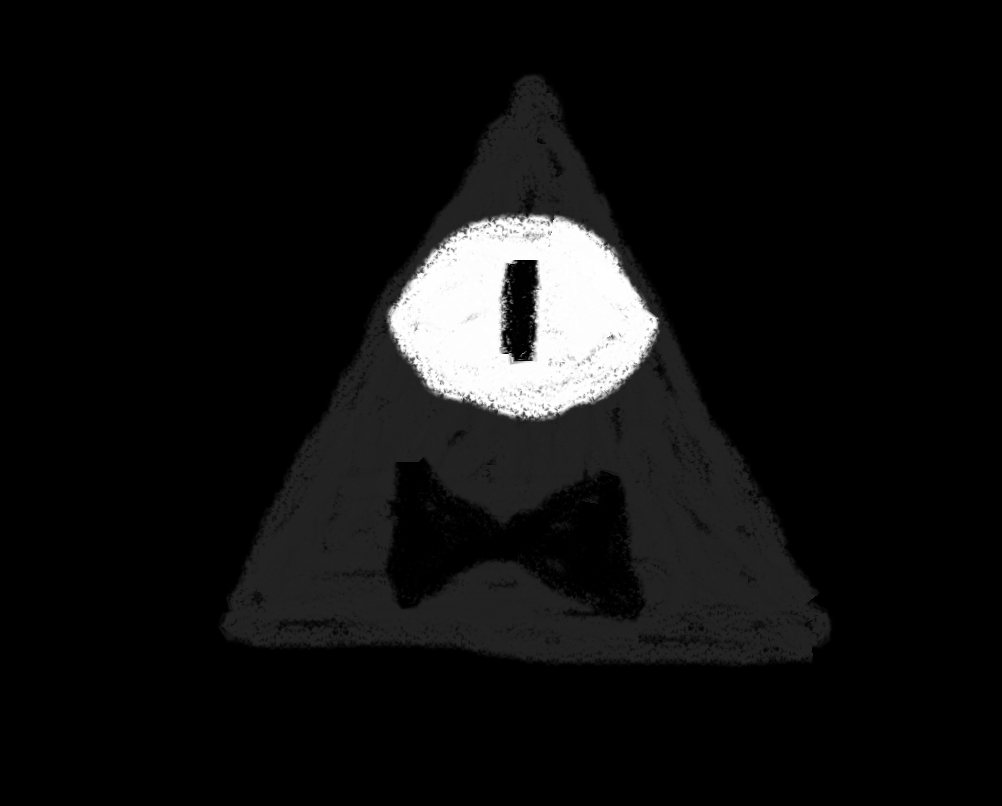 Demon bill cipher - posterstiklo