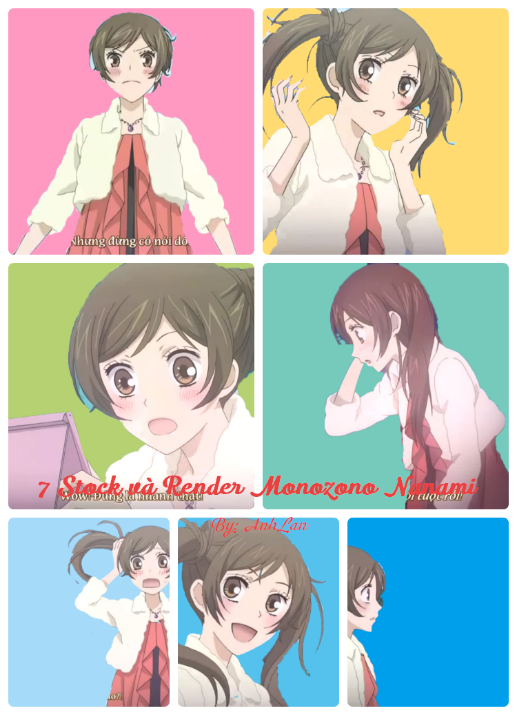 7 Stock v Render Momozono Nanami by AnhLan on DeviantArt