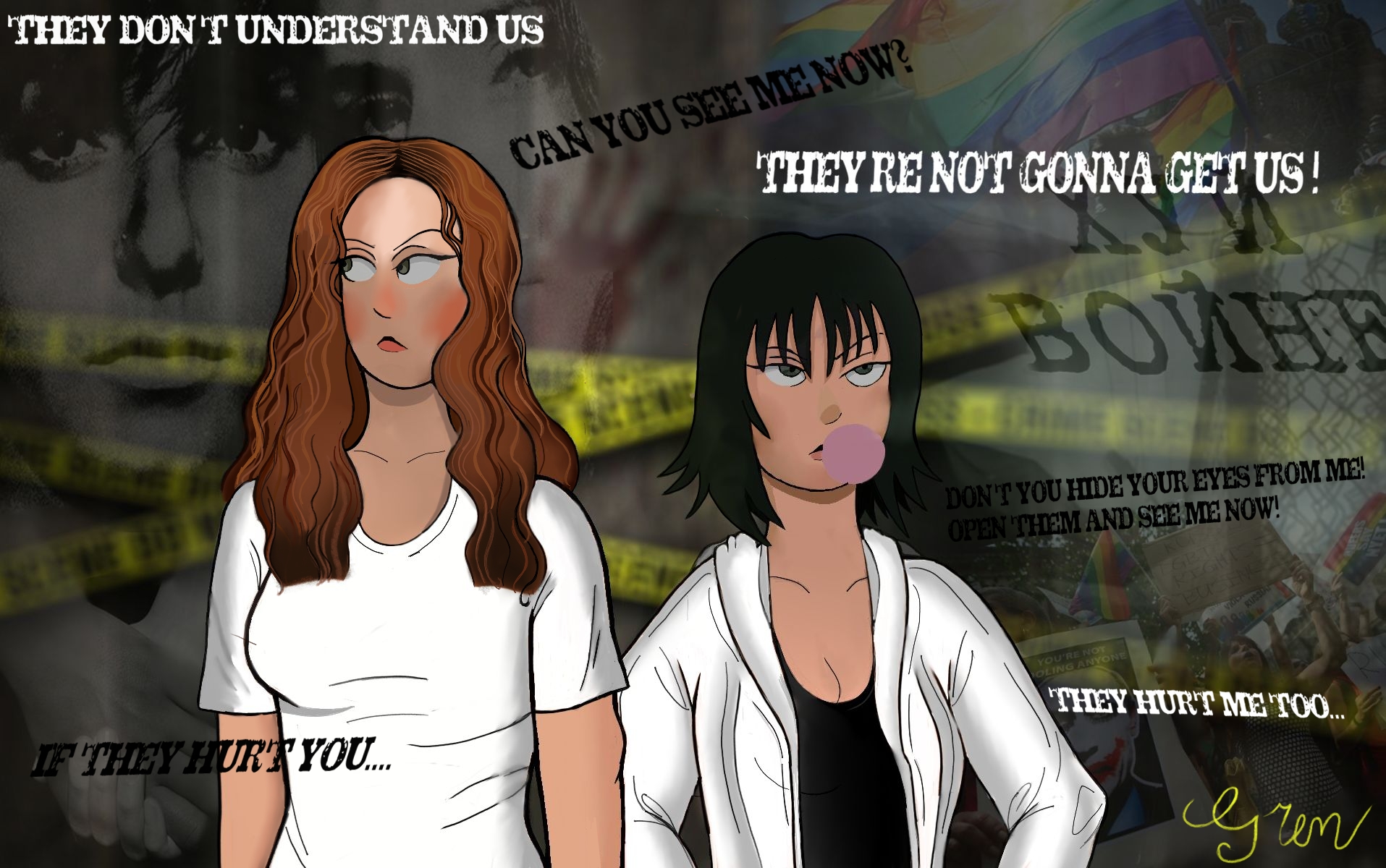 tATu fanart by pineappleDemondraws on DeviantArt