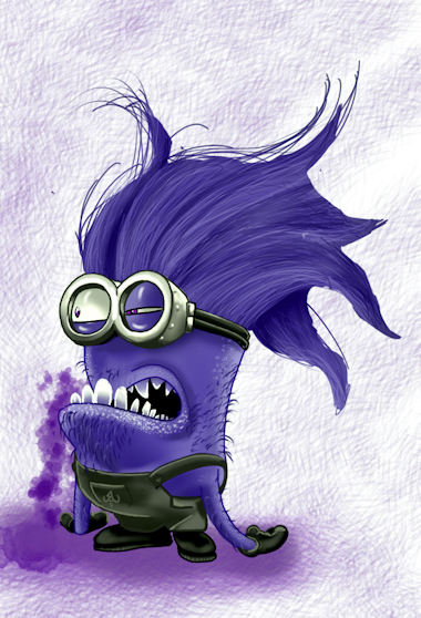 Purple Minion by Sylence-Art on DeviantArt