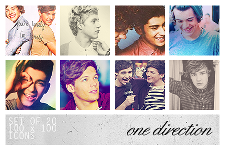 one direction icon pack 001 by cent-soleils on DeviantArt