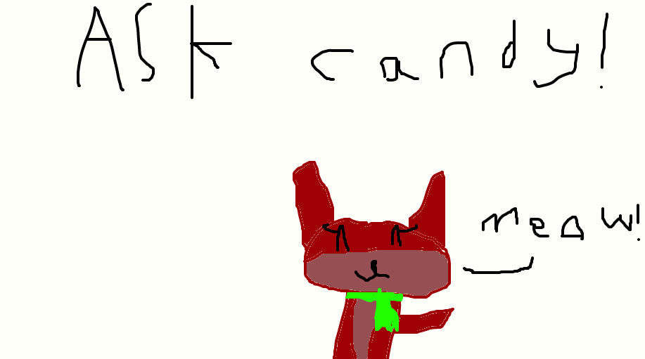 Ask candy the cat! by HappyfeetAJ on DeviantArt