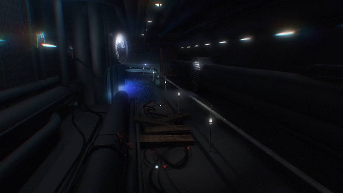 Industrial Corridor by GreenOfGray on DeviantArt