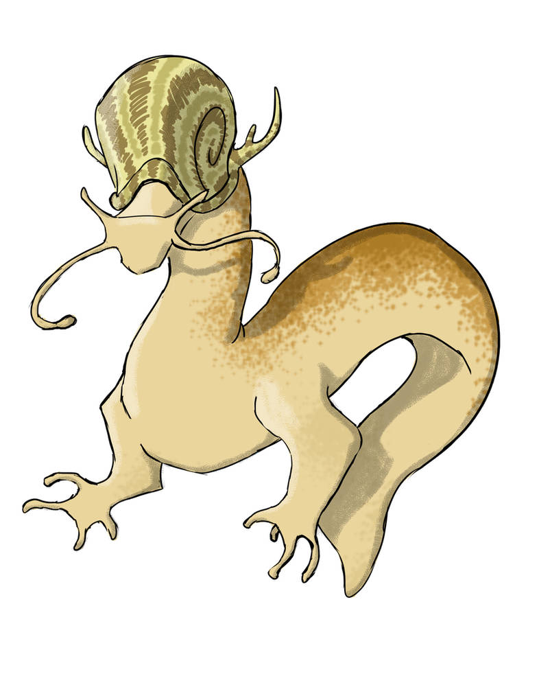 Snail dragon by PhobicAlbino on DeviantArt