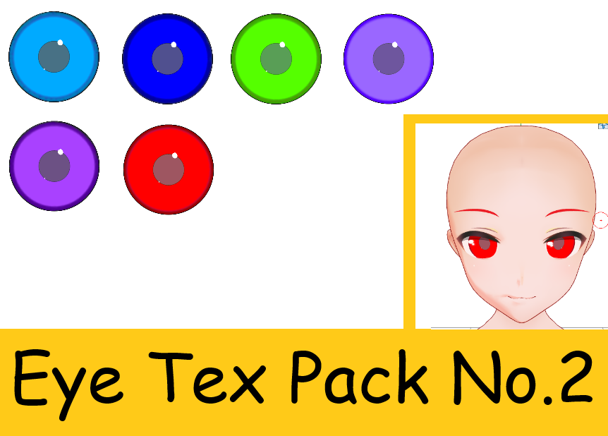 MMD Eye Tex Pack #2 .:+DL:. by TheAnonymousNinja757 on DeviantArt