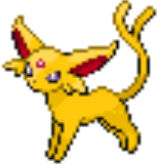 Yellow Espeon - Alternate Shiny #4 by bayzero18 on DeviantArt