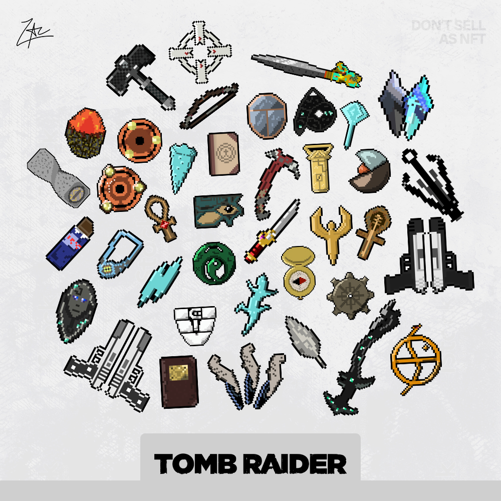 Tomb Raider Desktop Icons by zacteixeira on DeviantArt