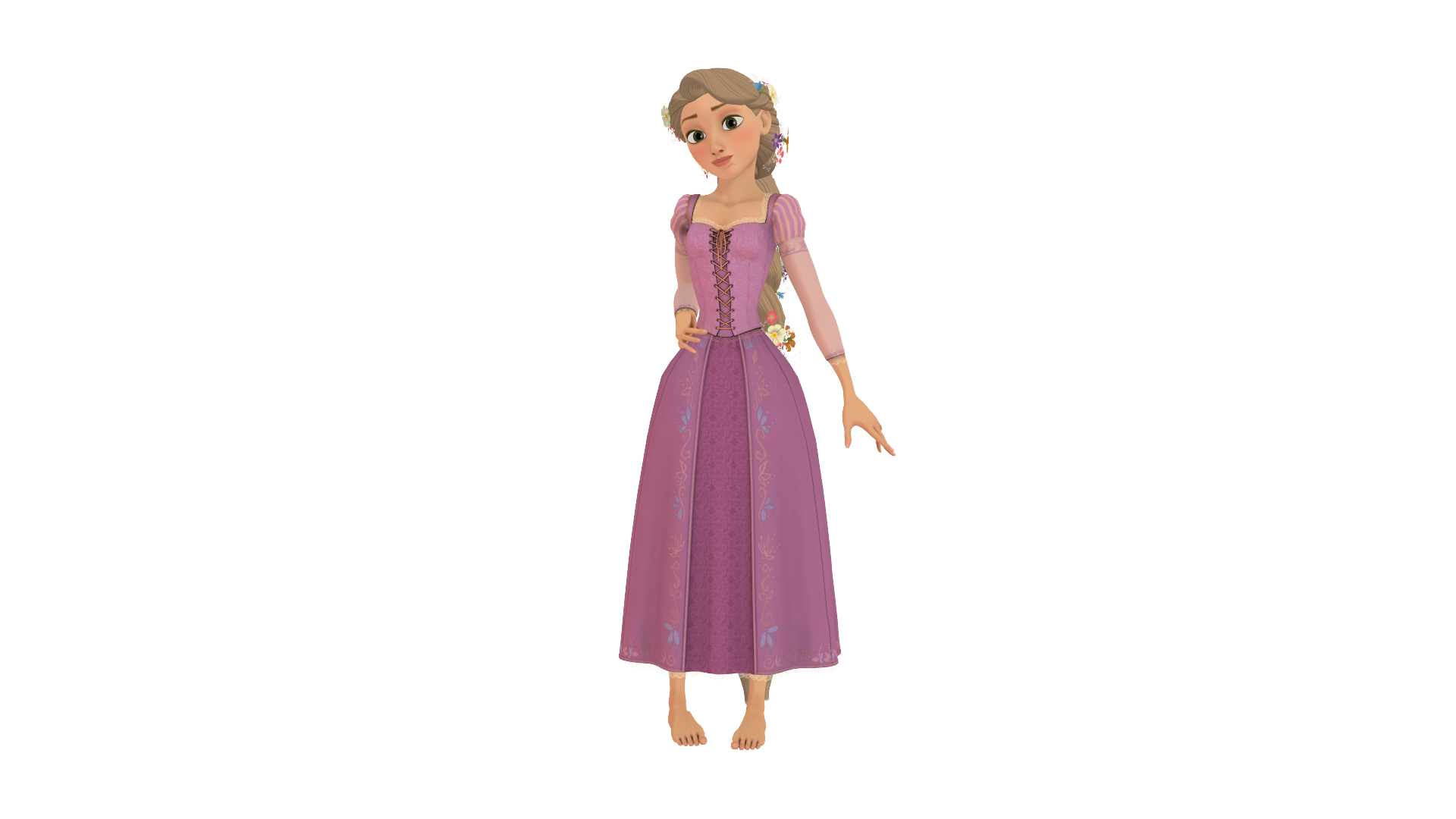 KH3 Rapunzel by houstpen on DeviantArt