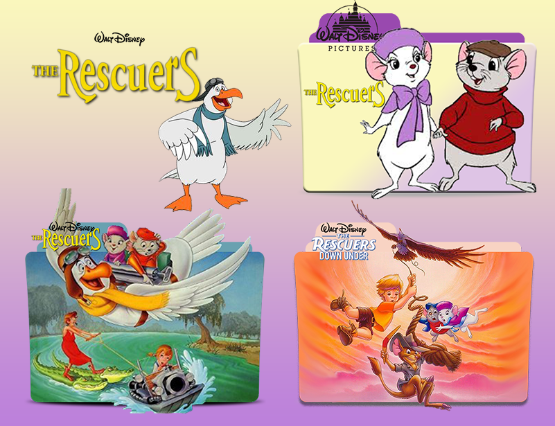 The Rescuers Disney Folder Icon by Engelyna on DeviantArt