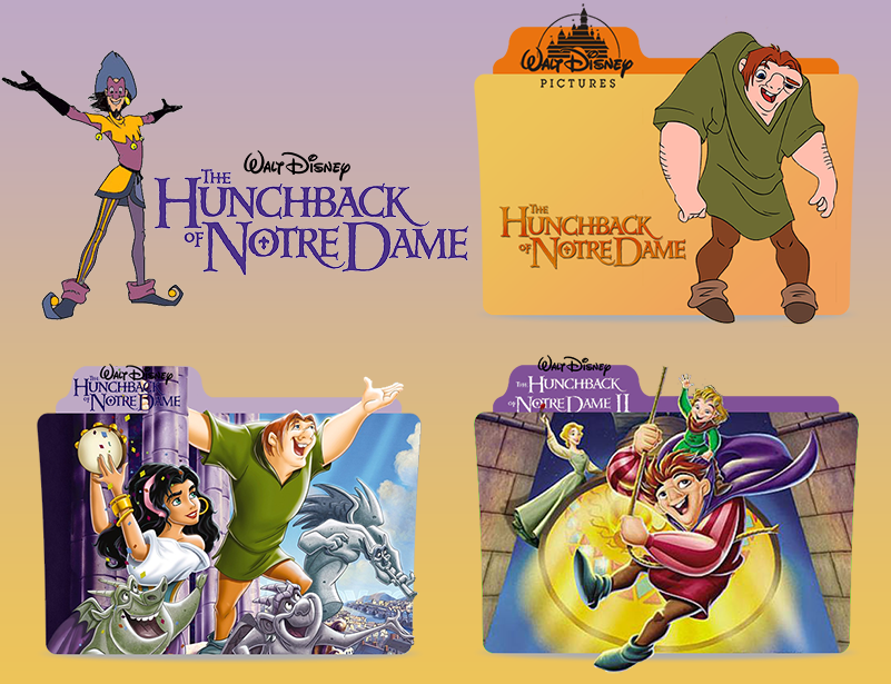 The Hunchback of Notre Dame Disney Folder Icon by Engelyna on DeviantArt