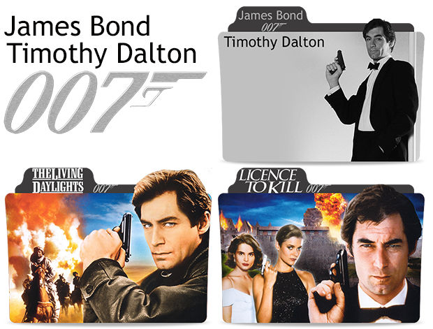 James Bond movies Timothy Dalton Folder Icon by Engelyna on DeviantArt