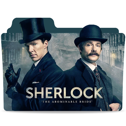 Sherlock The abominable bride folder icon tv serie by Engelyna on ...