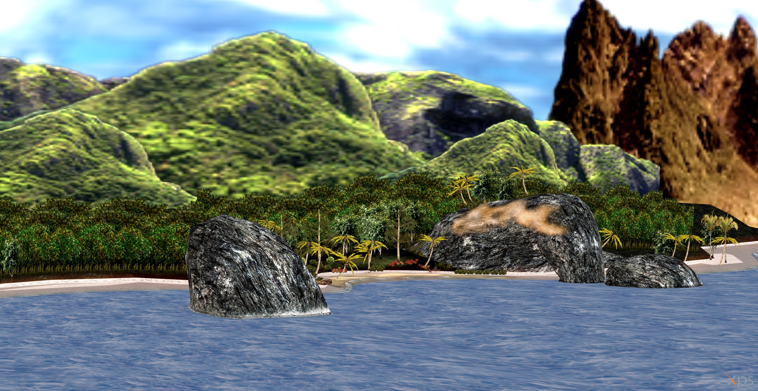 Battle Raper Island for XPS / FBX by Animanpower on DeviantArt